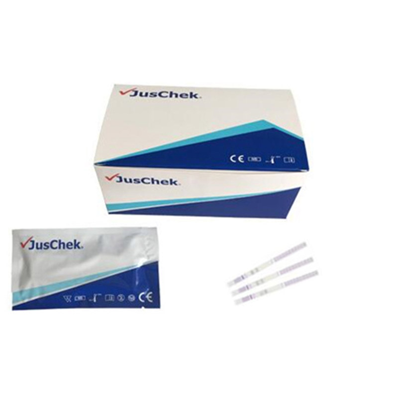HCG TIRA PREGNANCY SENSITIVITY RAPID TEST DIPSTICK KIT 50 TIRAS JUSCHEK ...