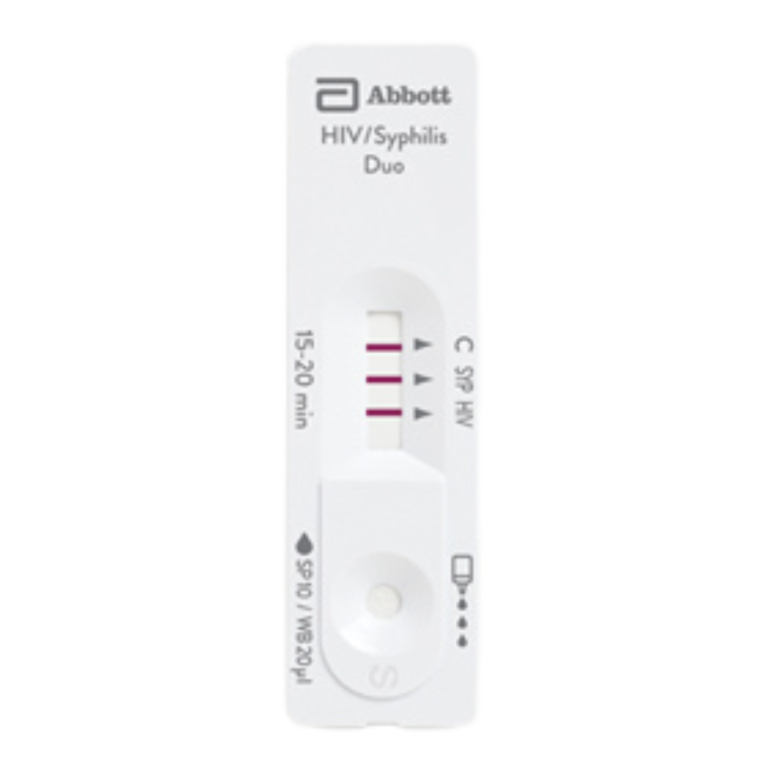 HIV/SYPHILIS BIOLINE DUO DEVICE CAJA X 25 CASSETTES ABBOTT ...